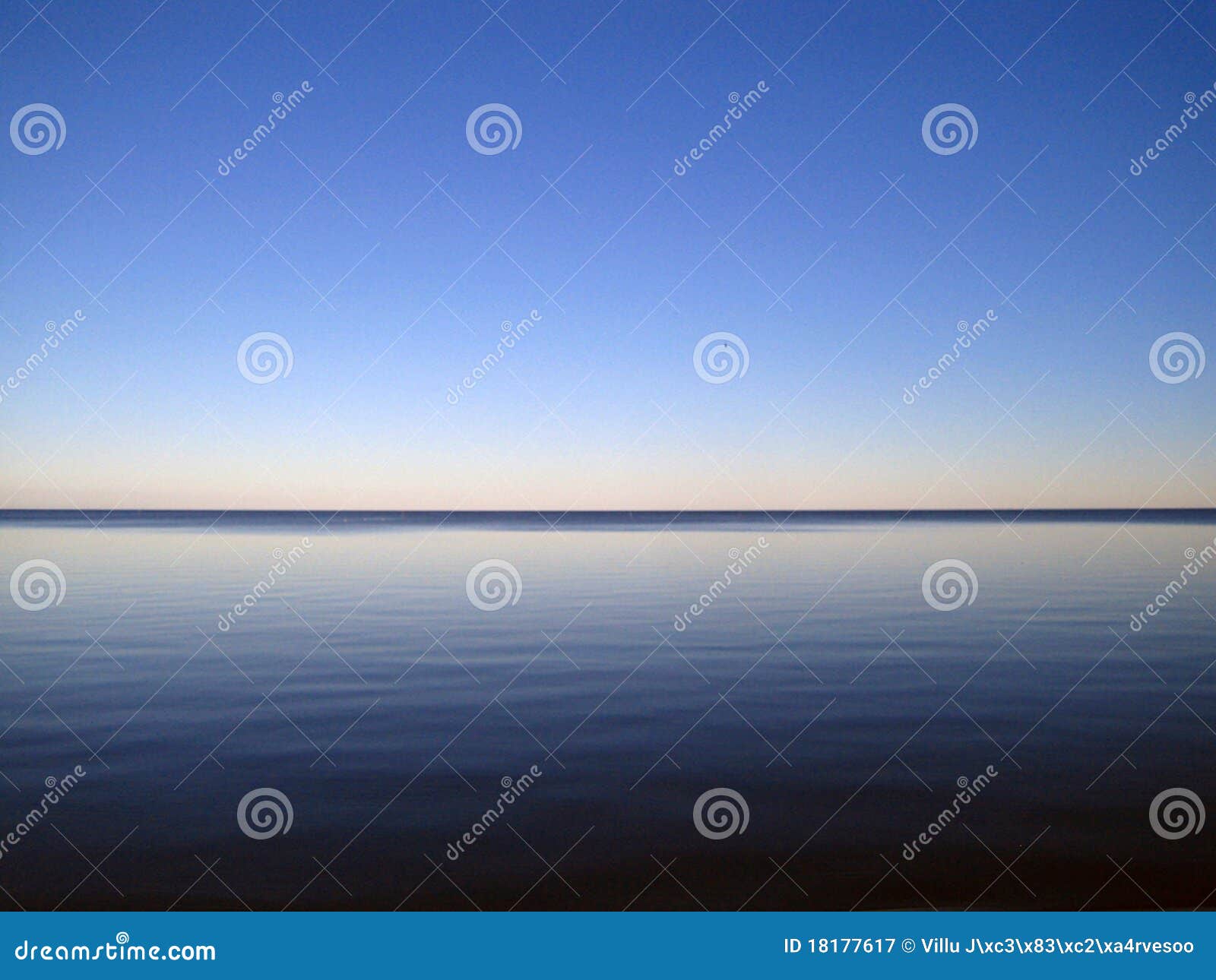 Sunset on Lake Peipsi in Summer. Stock Image - Image of peipsi, largest ...