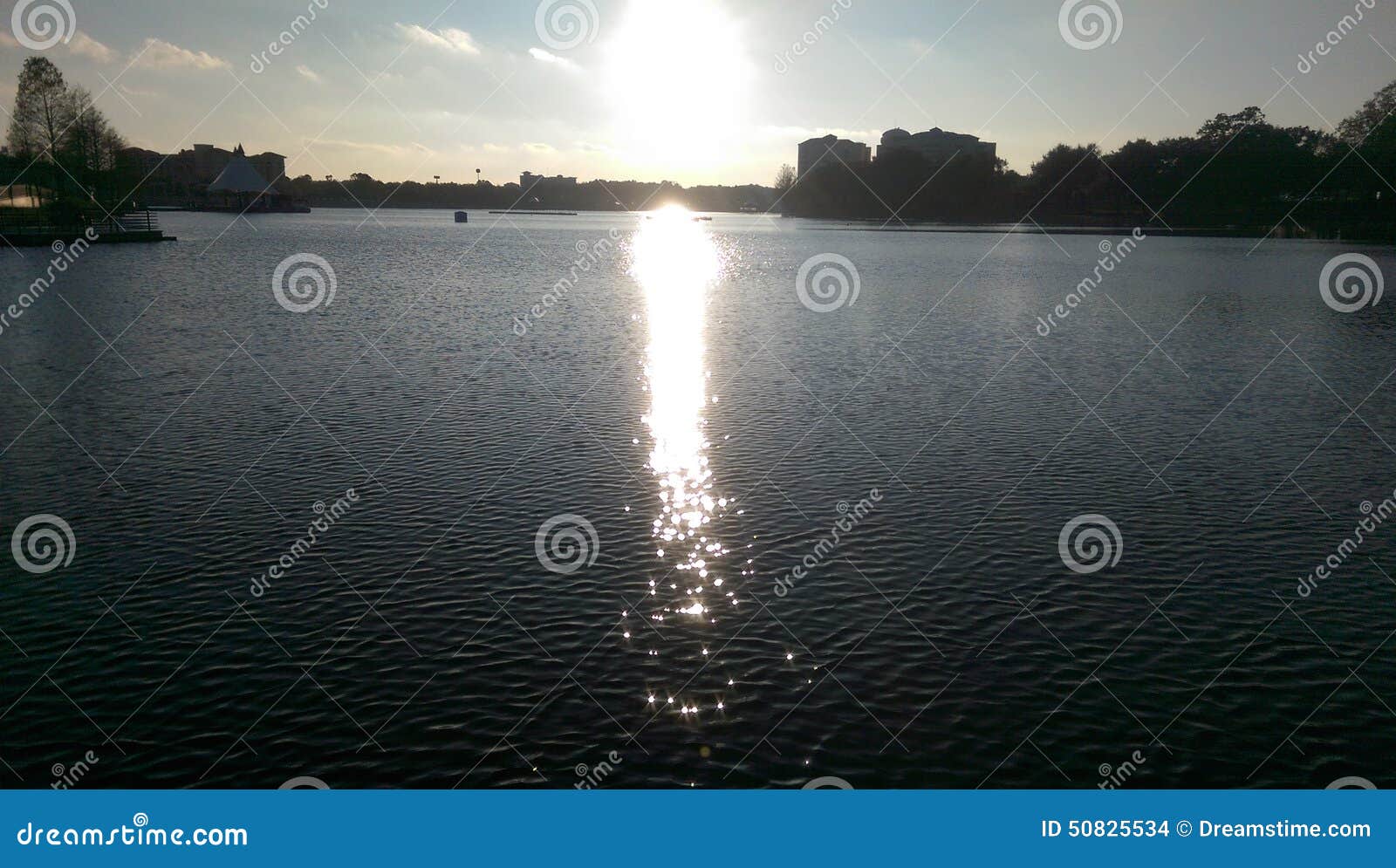 Sunset Lake view stock photo. Image of inspiring, nature - 50825534
