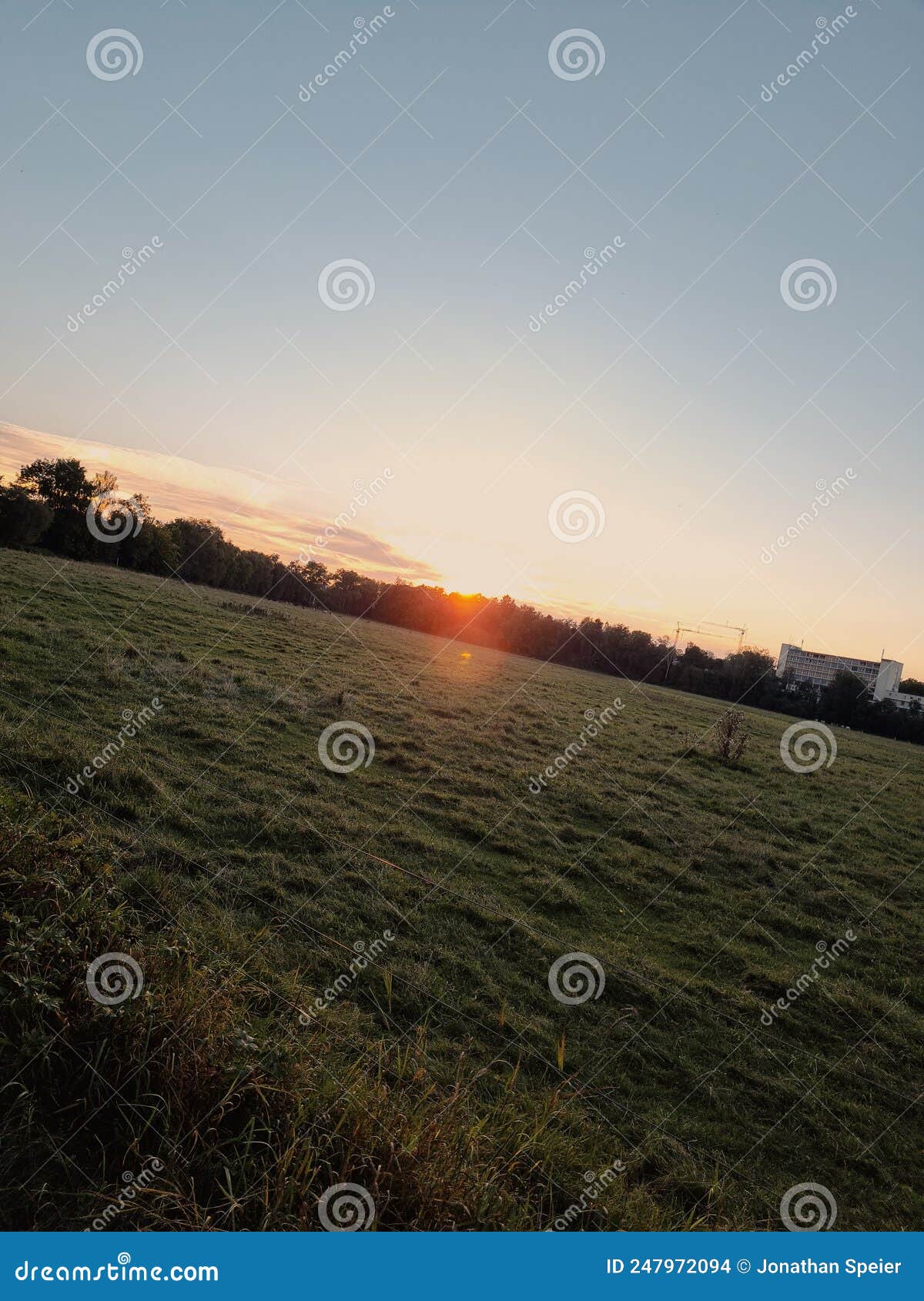 Sunset in the Land stock photo. Image of dusk, sunlight - 247972094