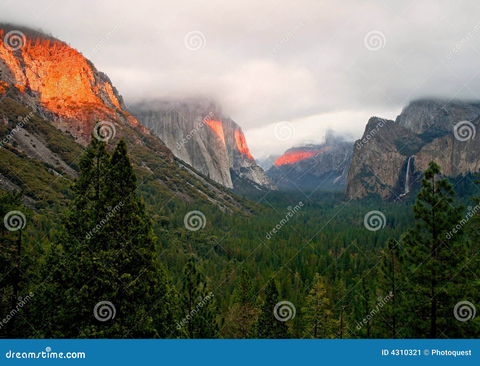 Sunset Light Across the Mountains Stock Image - Image of foggy, field ...