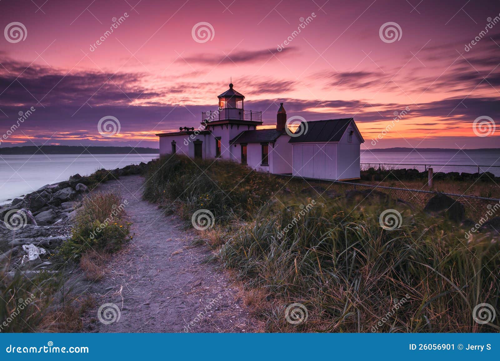 Sunset lighthouse stock image. Image of coastal, abstract - 26056901