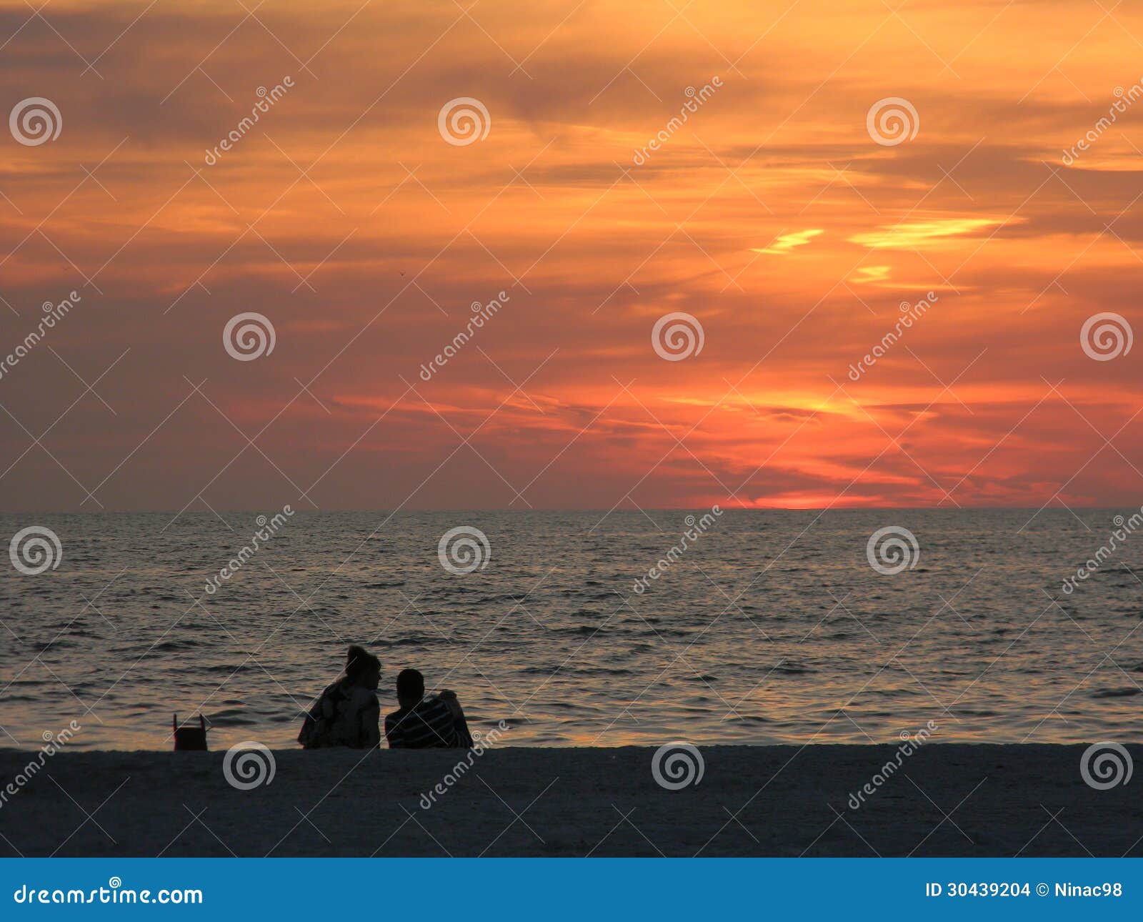 Sunset Love stock photo. Image of water, florida, beautiful - 30439204