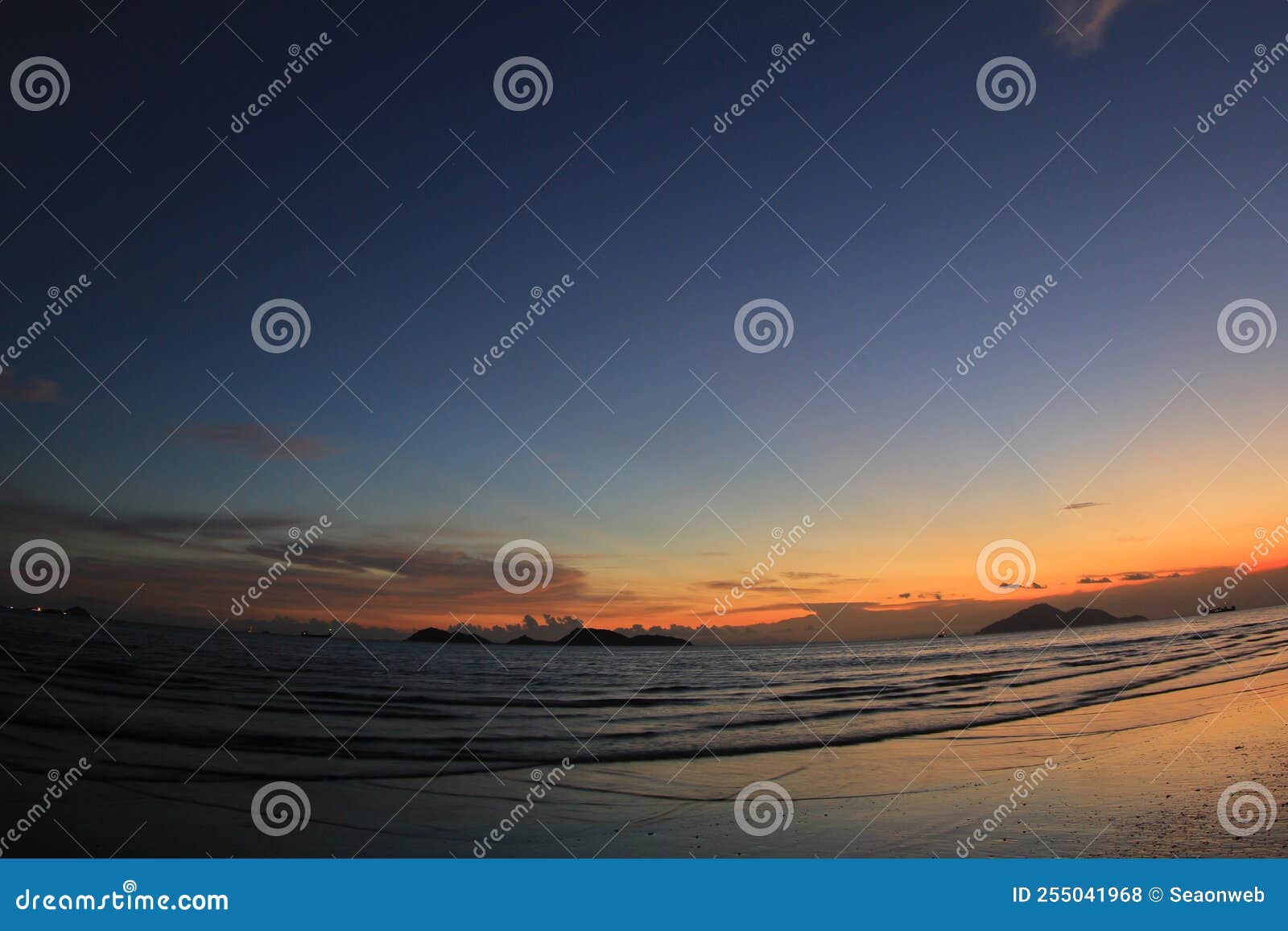 Sunset in Lung Kwu Tan, Hong Kong. 20 Aug 2011 Stock Photo - Image of ...