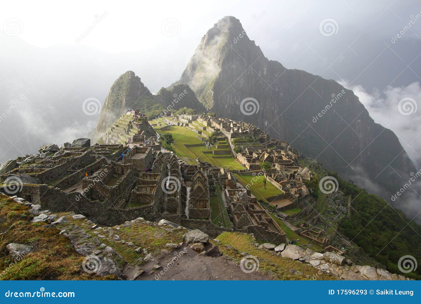 Sunset of Machu Picchu stock image. Image of famous, amazing - 17596293