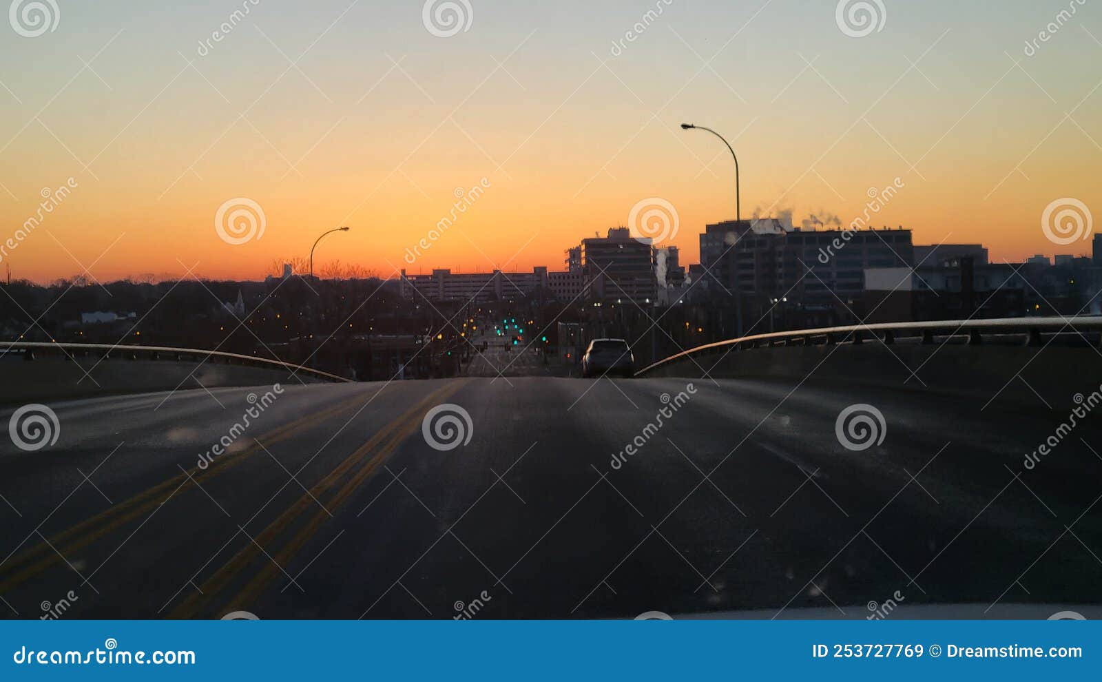 Sunset, Memphis, Gorgeous, Love, Skyline, Building Stock Image - Image ...