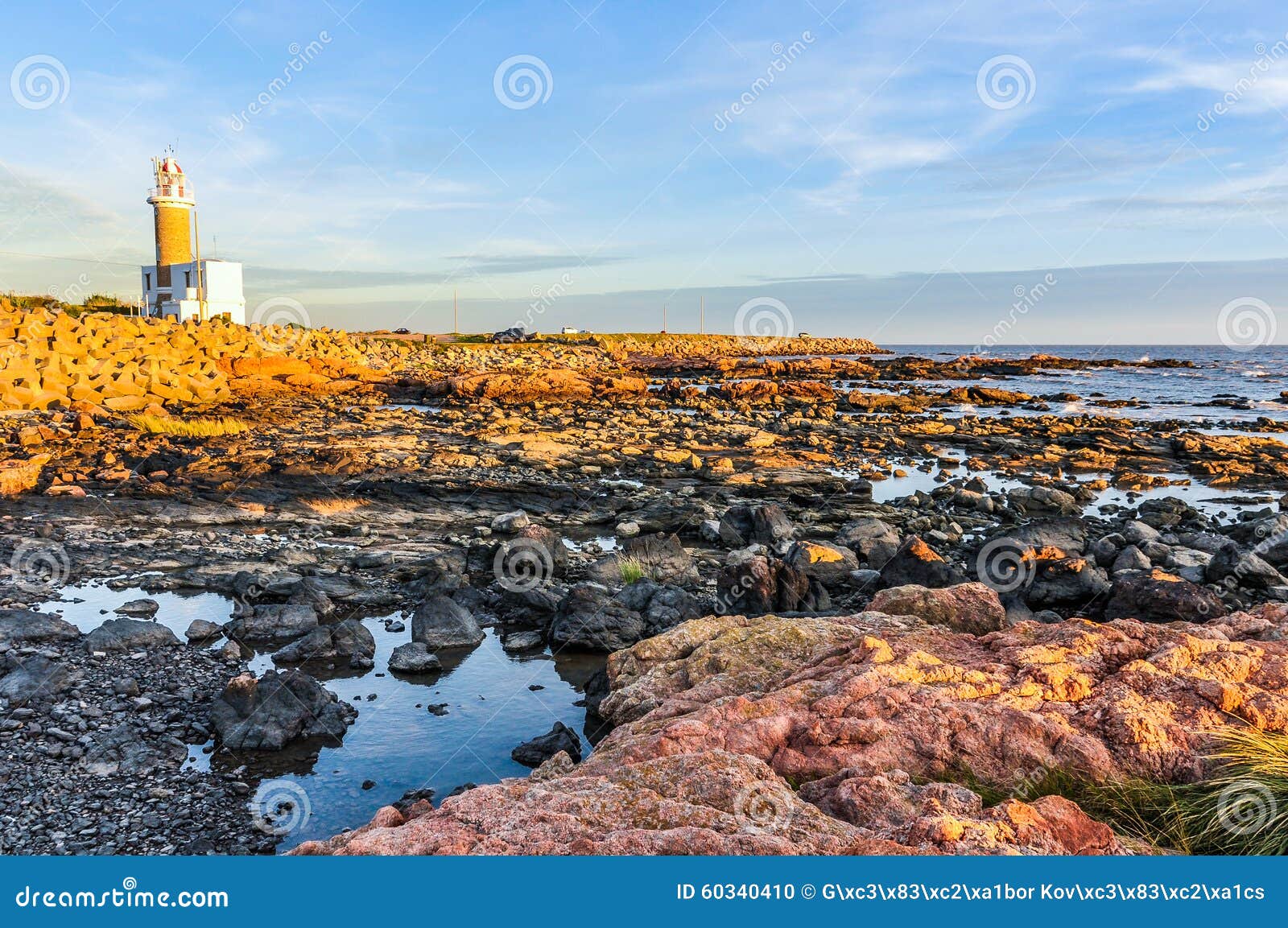 Sunset in Montevideo, Uruguay Stock Photo - Image of plata, colonial ...