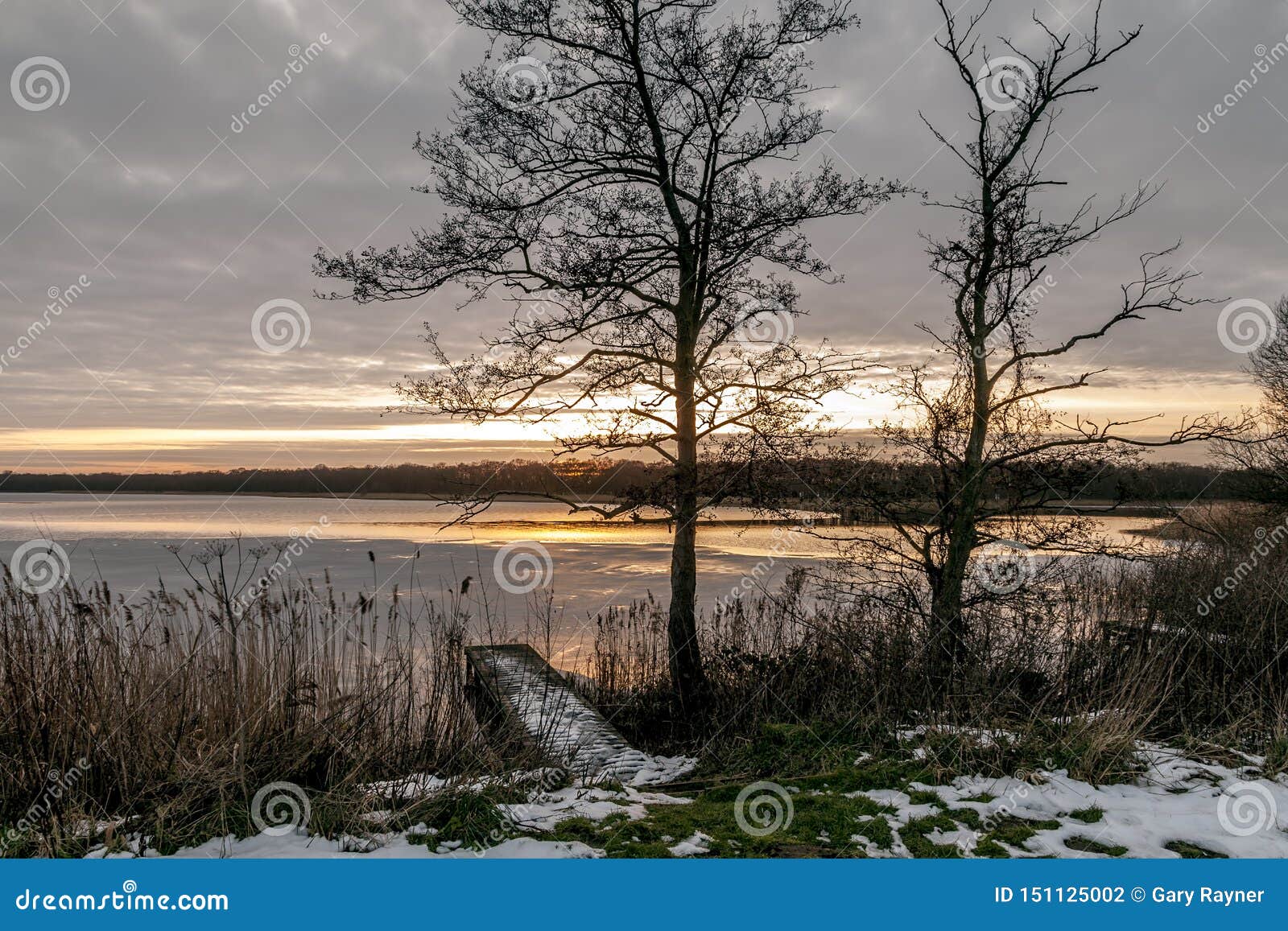 Sunset Norfolk Broads stock photo. Image of color, light - 151125002