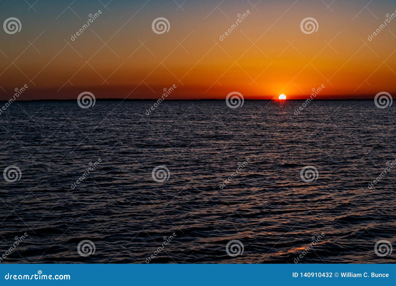Sunset Off the Coast of Key Largo Stock Photo - Image of park, beach ...