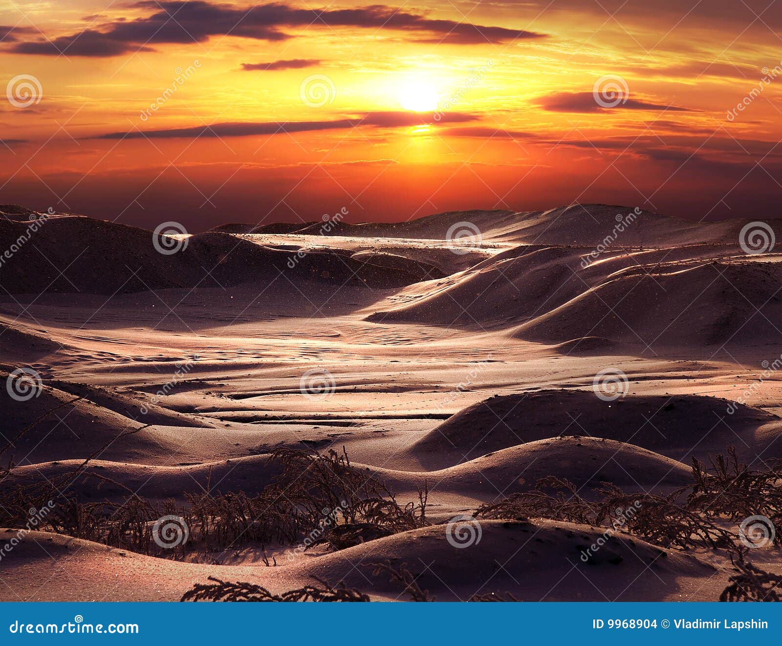 Sunset on the old mine stock photo. Image of industrial - 9968904