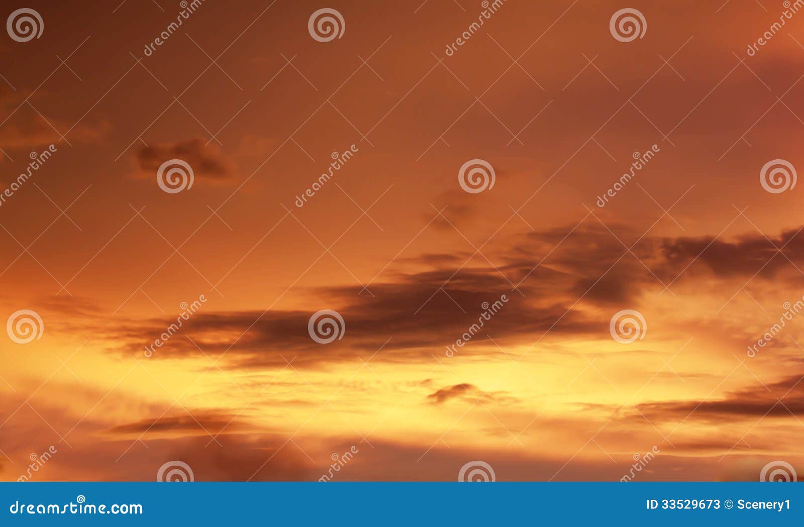 Sunset Orange Sky Background Stock Image - Image of nature, dusk: 33529673