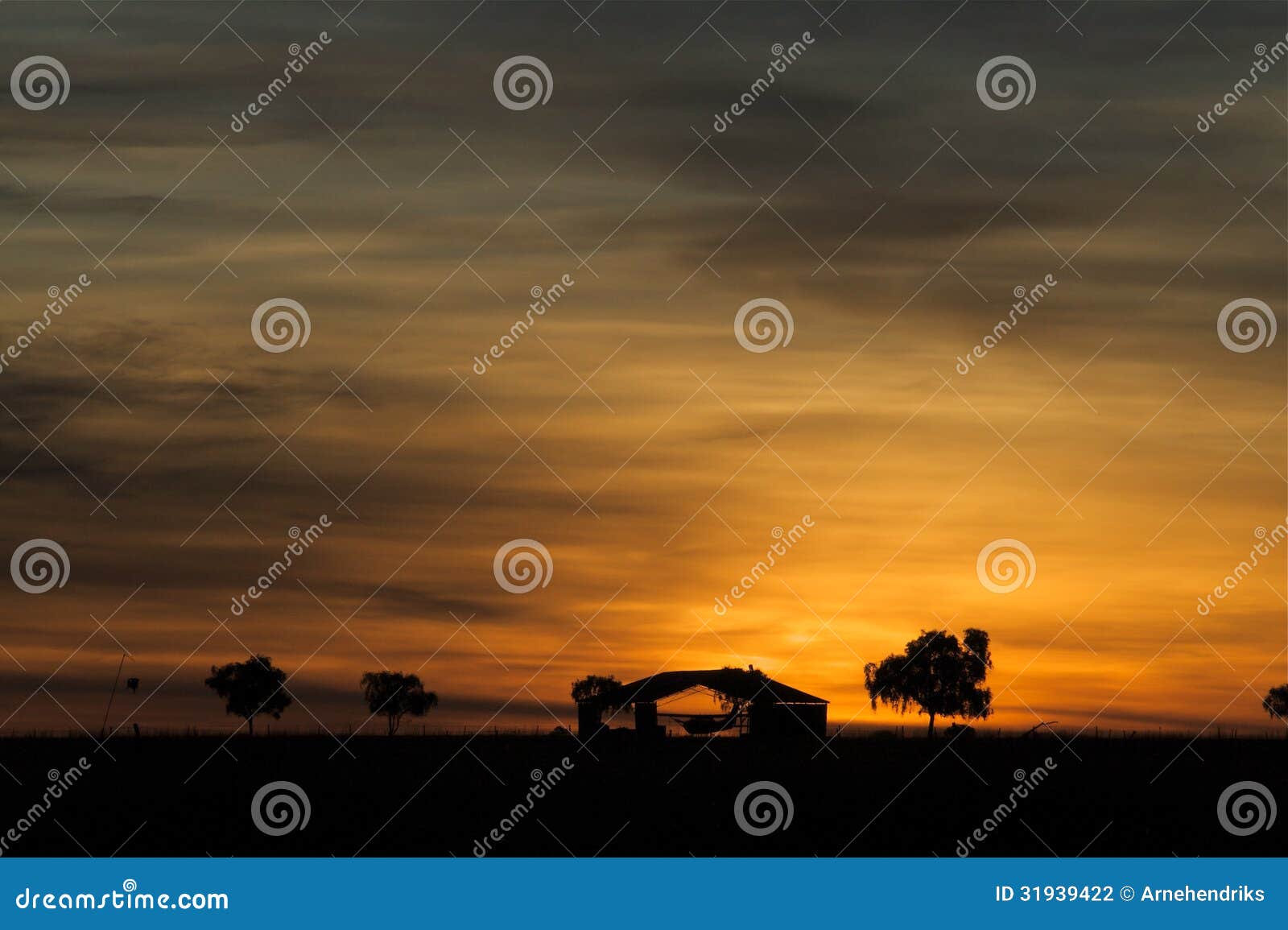 Sunset Outback Australia stock photo. Image of australia - 31939422