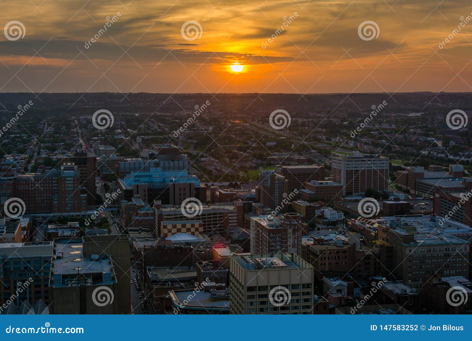 Sunset Over Downtown Baltimore, Maryland Editorial Photography - Image ...