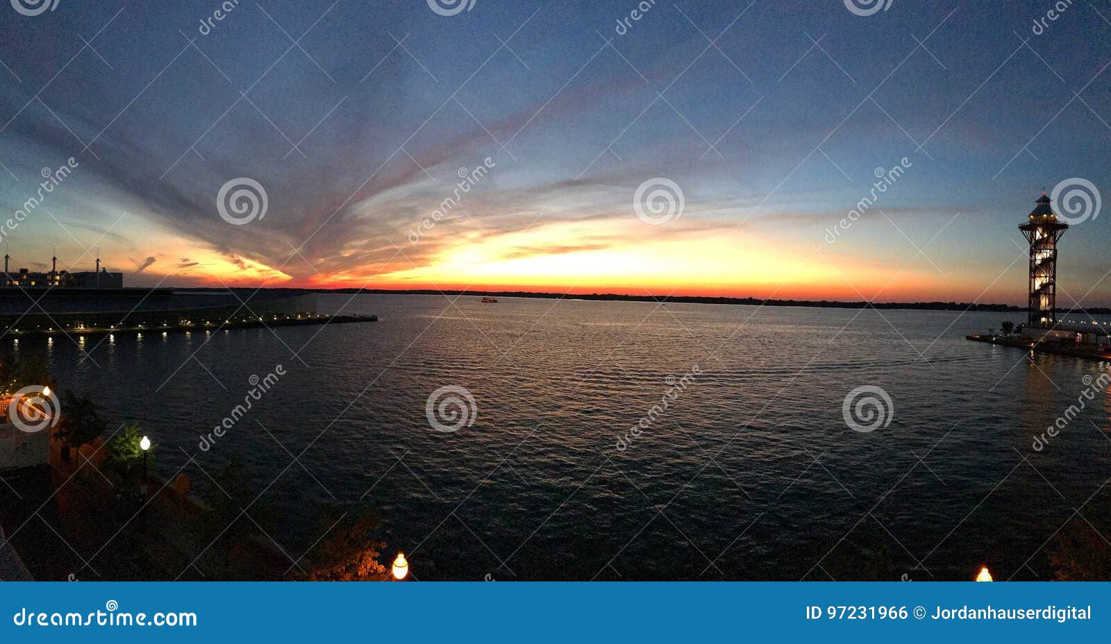 Presque Isle Sunset Stock Photos - Free & Royalty-Free Stock Photos ...