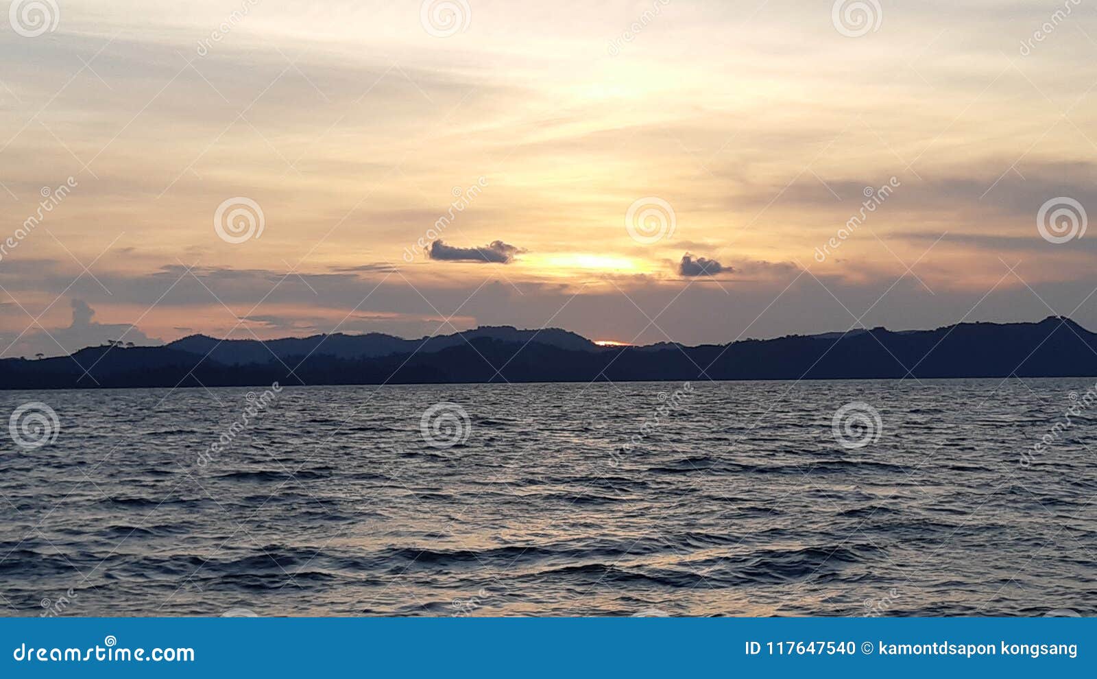 Sunset stock photo. Image of twilight, island, panak - 117647540
