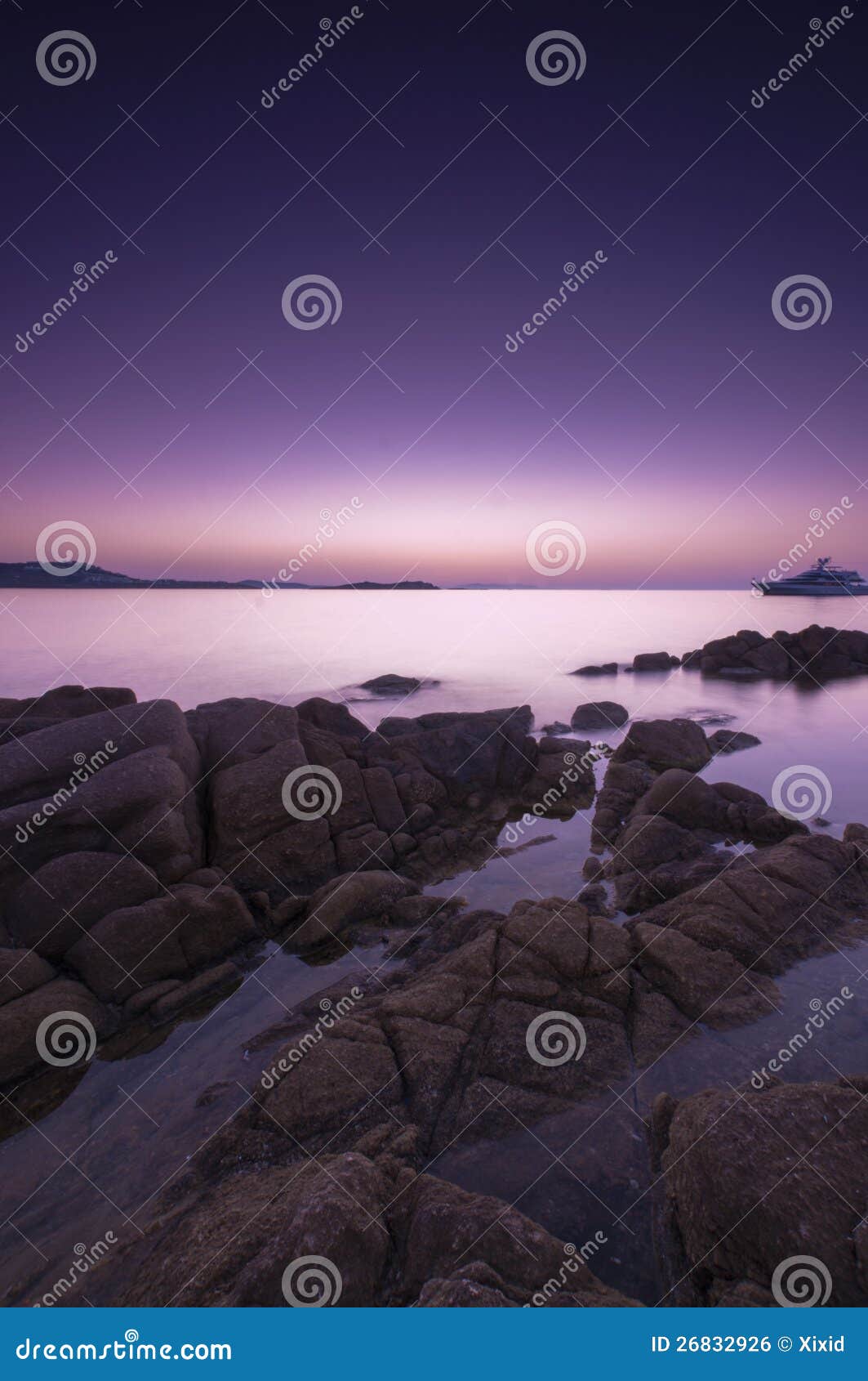Sunset in Paros stock photo. Image of nature, greek, sunlight - 26832926