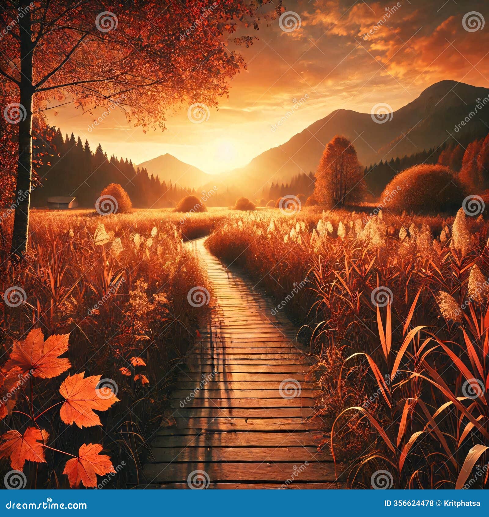 Sunset Path To Success: Arrows Pointing To Achievable Goals On The ...