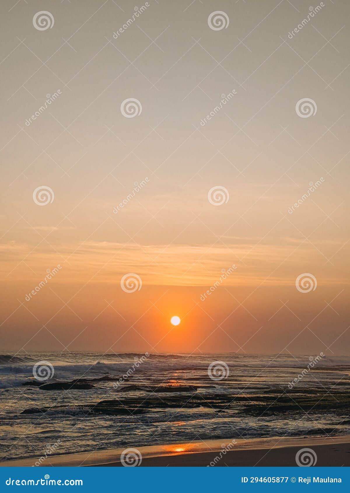Sunset is a Phenomenon or Process of the Sun Setting. Stock Image ...