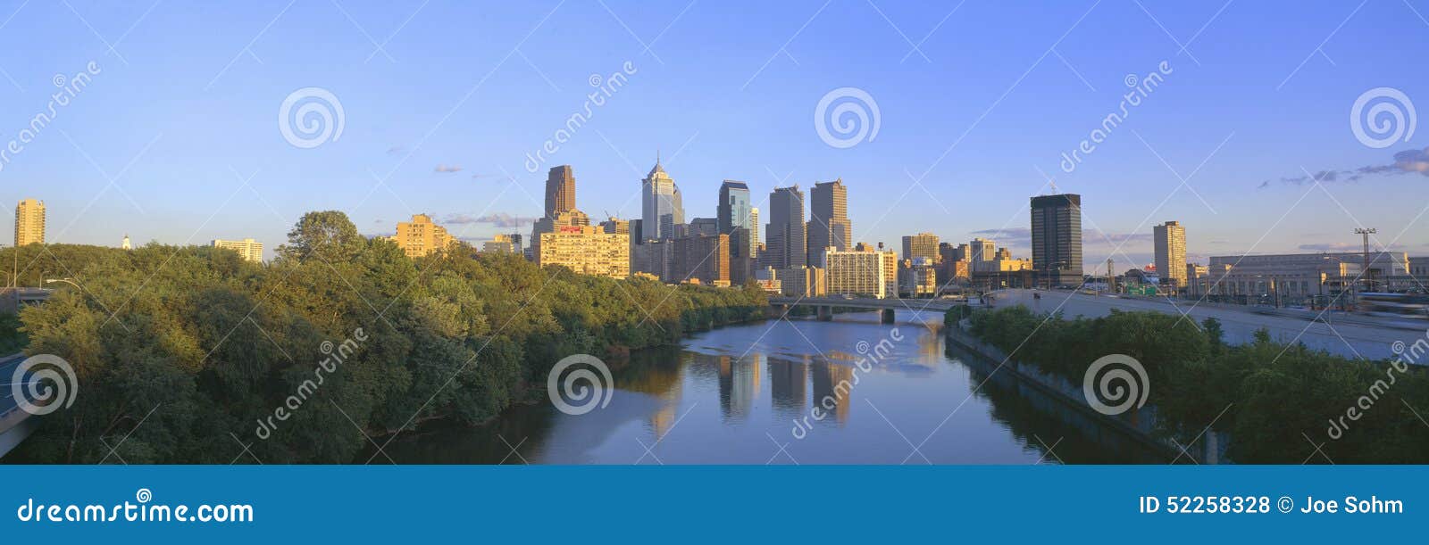 Sunset, Philadelphia, Pennsylvania Editorial Stock Photo - Image of ...