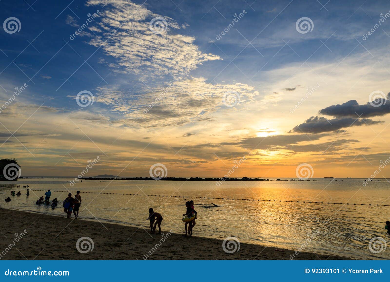 Sunset in Philippines editorial photo. Image of holiday - 92393101