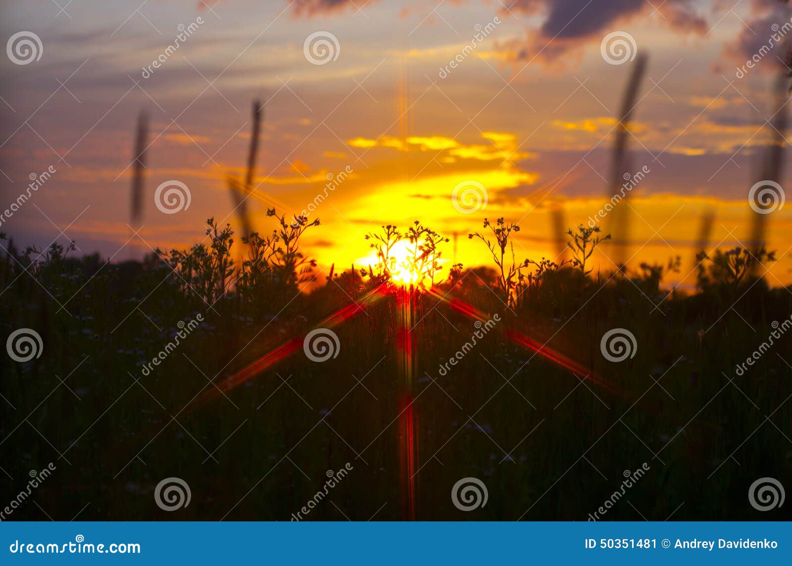 Sunset and physics stock image. Image of evening, nature - 50351481