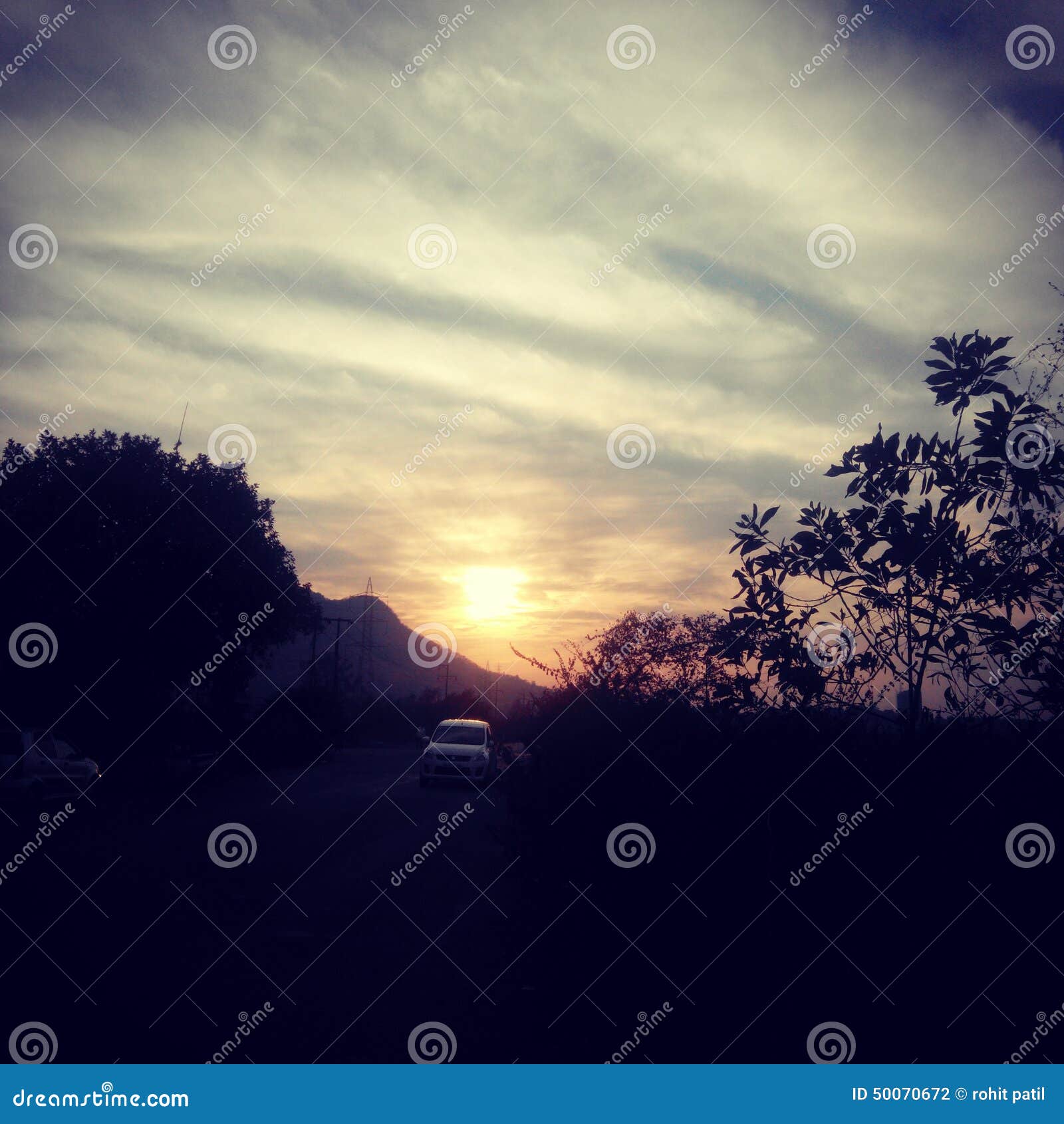 Sunset pic editorial photography. Image of uran, rohit - 50070672