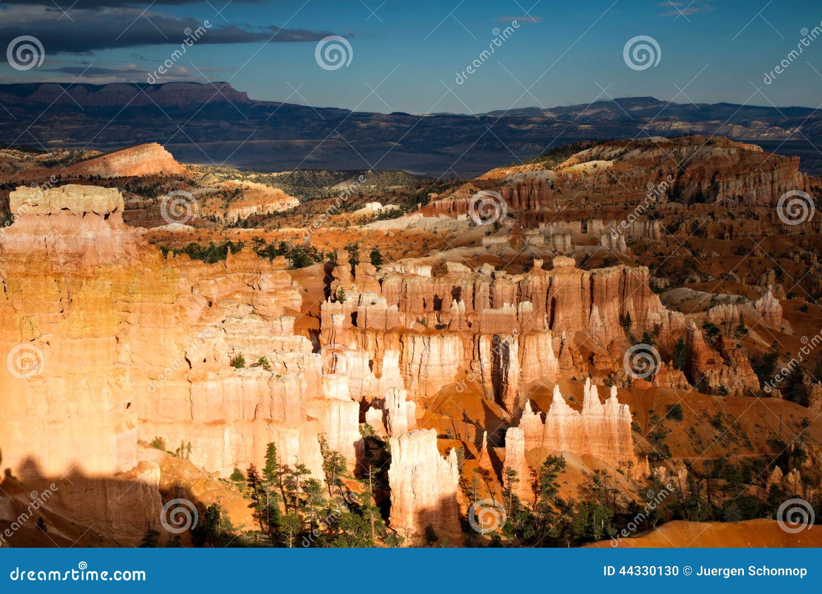Sunset Point in the Evening Sun Stock Photo - Image of nature, bryce ...