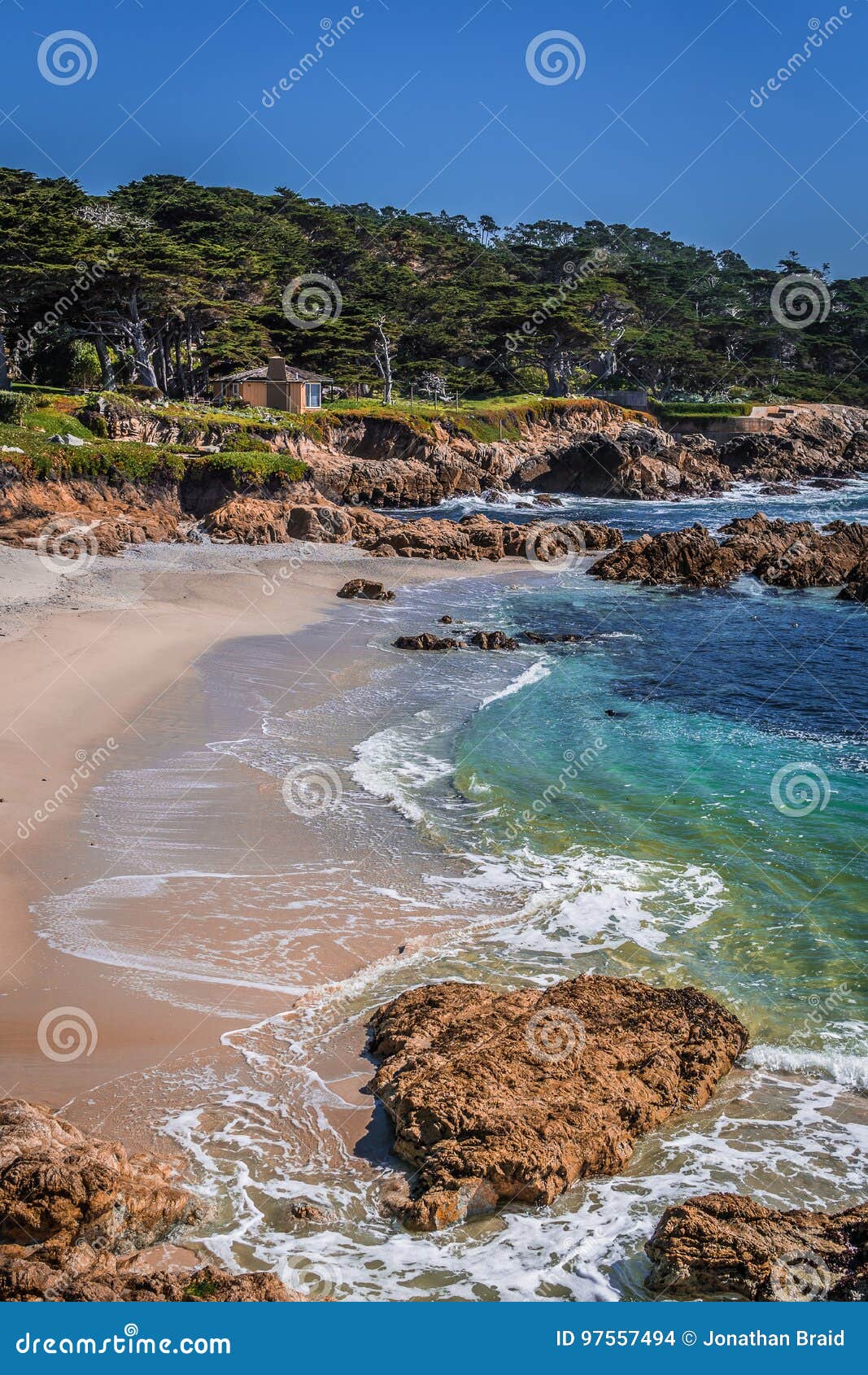 Sunset Point stock photo. Image of aqua, holiday, foam - 97557494