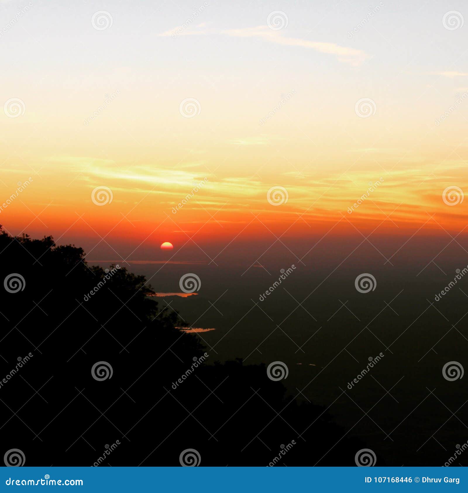 Sunset Point, Mount Abu, Rajasthan, India Stock Photo - Image of ...