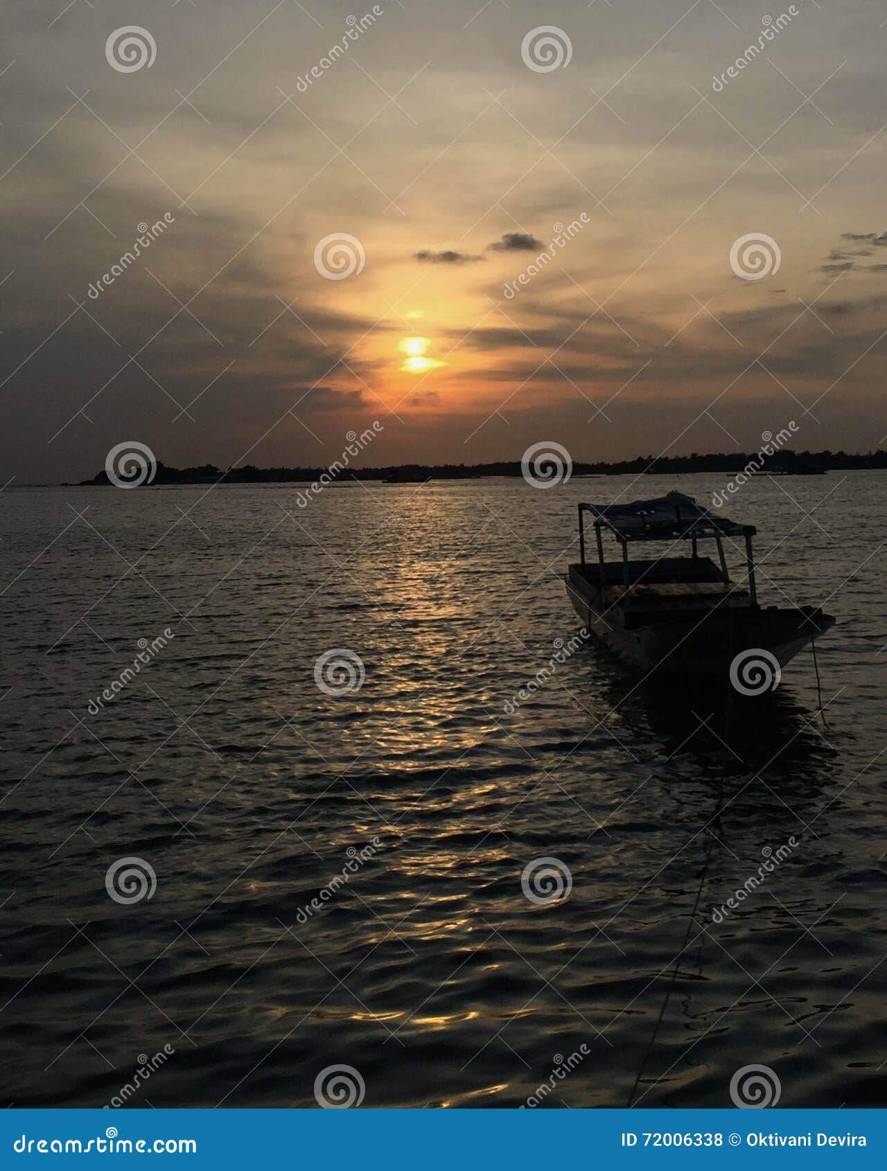 SUNSET stock photo. Image of sunset, indonesia, pulau - 72006338