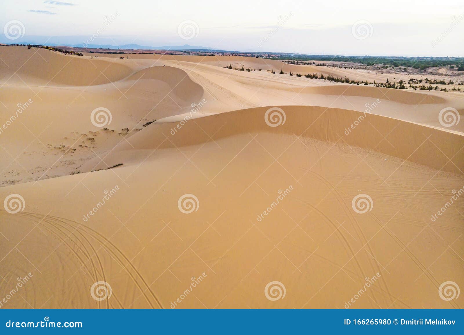 Before Sunset with Rainbow at Sand Dunes in Bau Trang- Mui Ne- Binh ... Before Sunset with Rainbow at Sand Dunes in Bau Trang- Mui Ne- Binh ...
