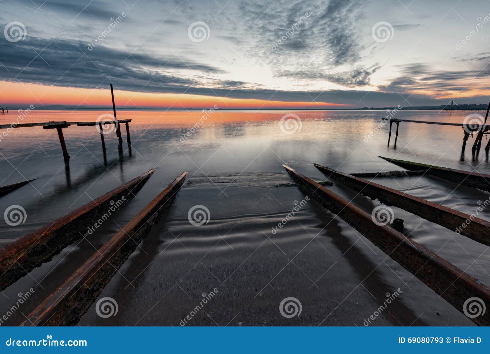 Sunset in Ravda Beach, Bulgaria Stock Image - Image of sand, landscape ...