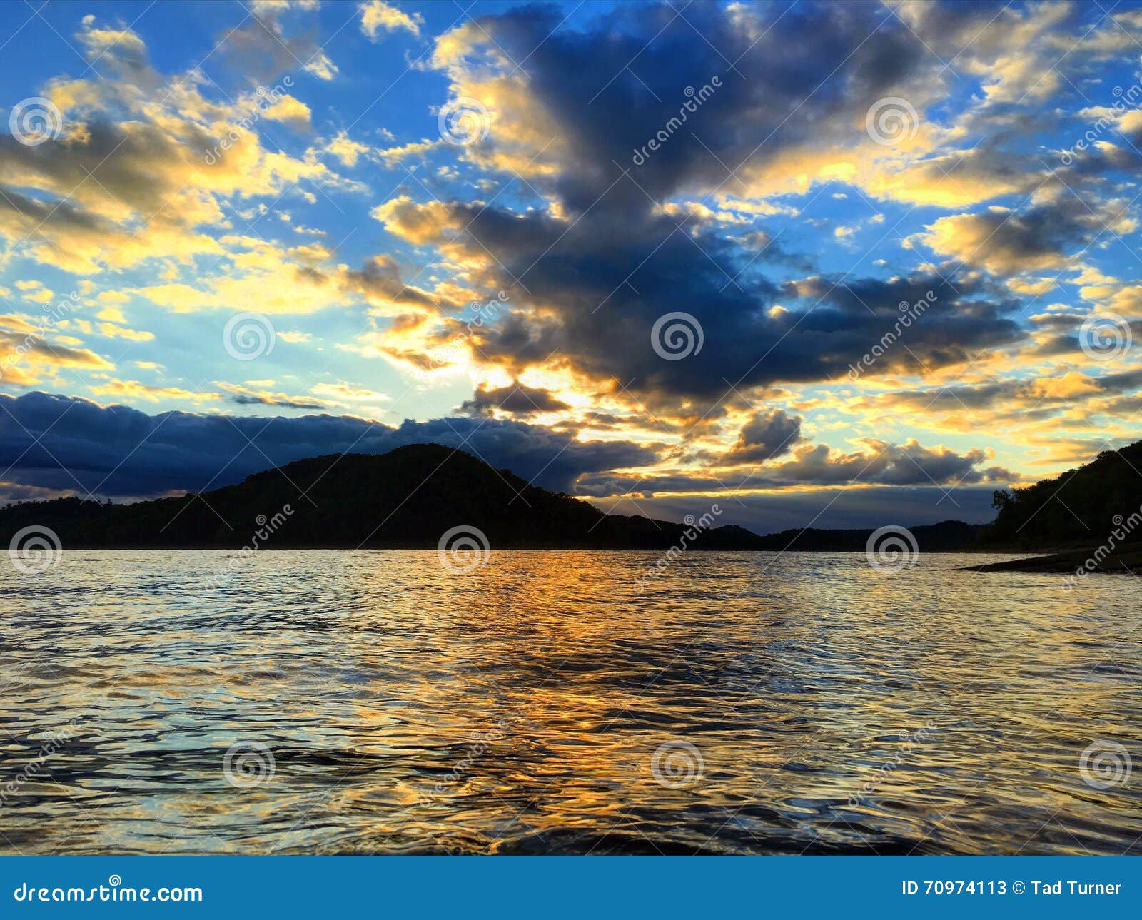 Sunset reflection editorial stock photo. Image of sunset - 70974113