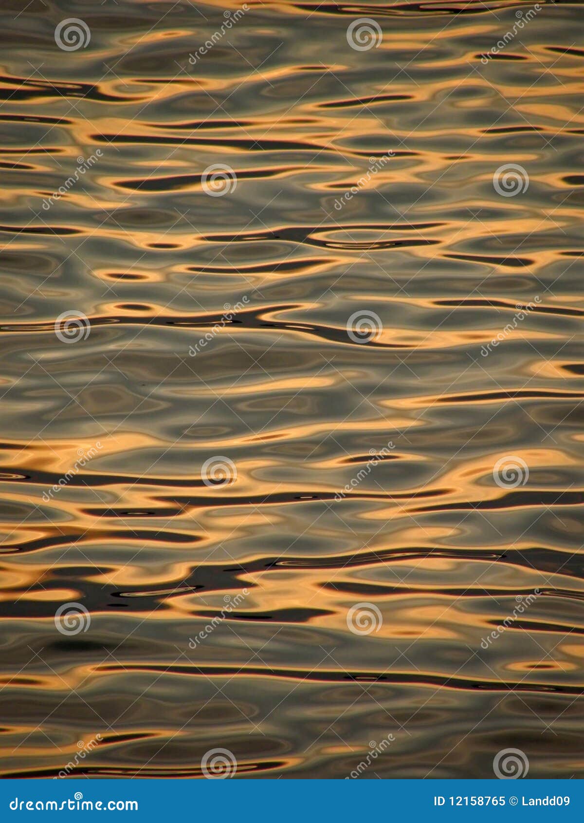 Sunset ripples on sea stock image. Image of colorful - 12158765