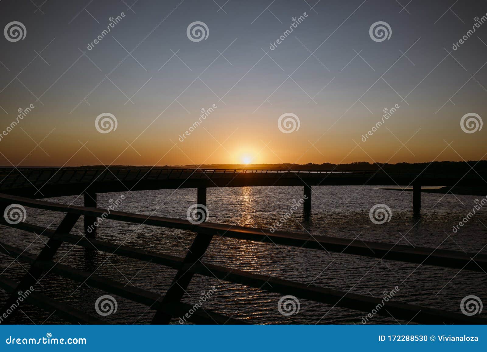 Sunset on the road stock photo. Image of road, summer - 172288530