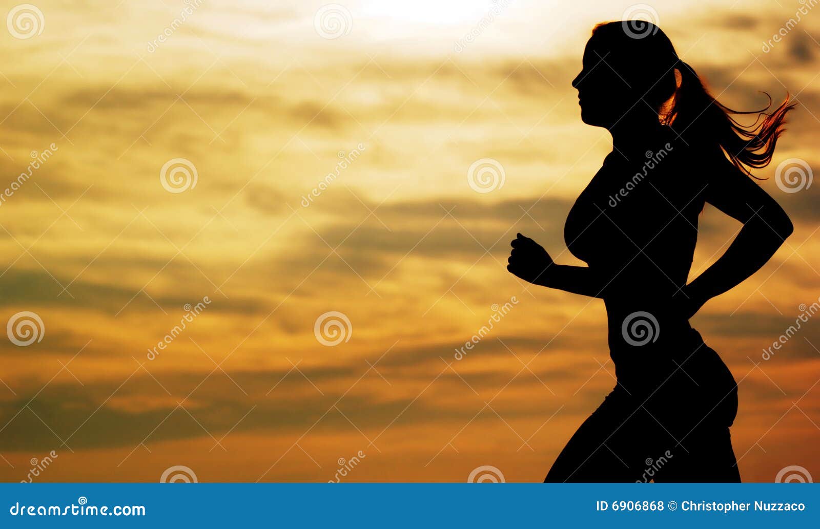 Sunset Runner stock photo. Image of jogger, athletic, outdoor - 6906868