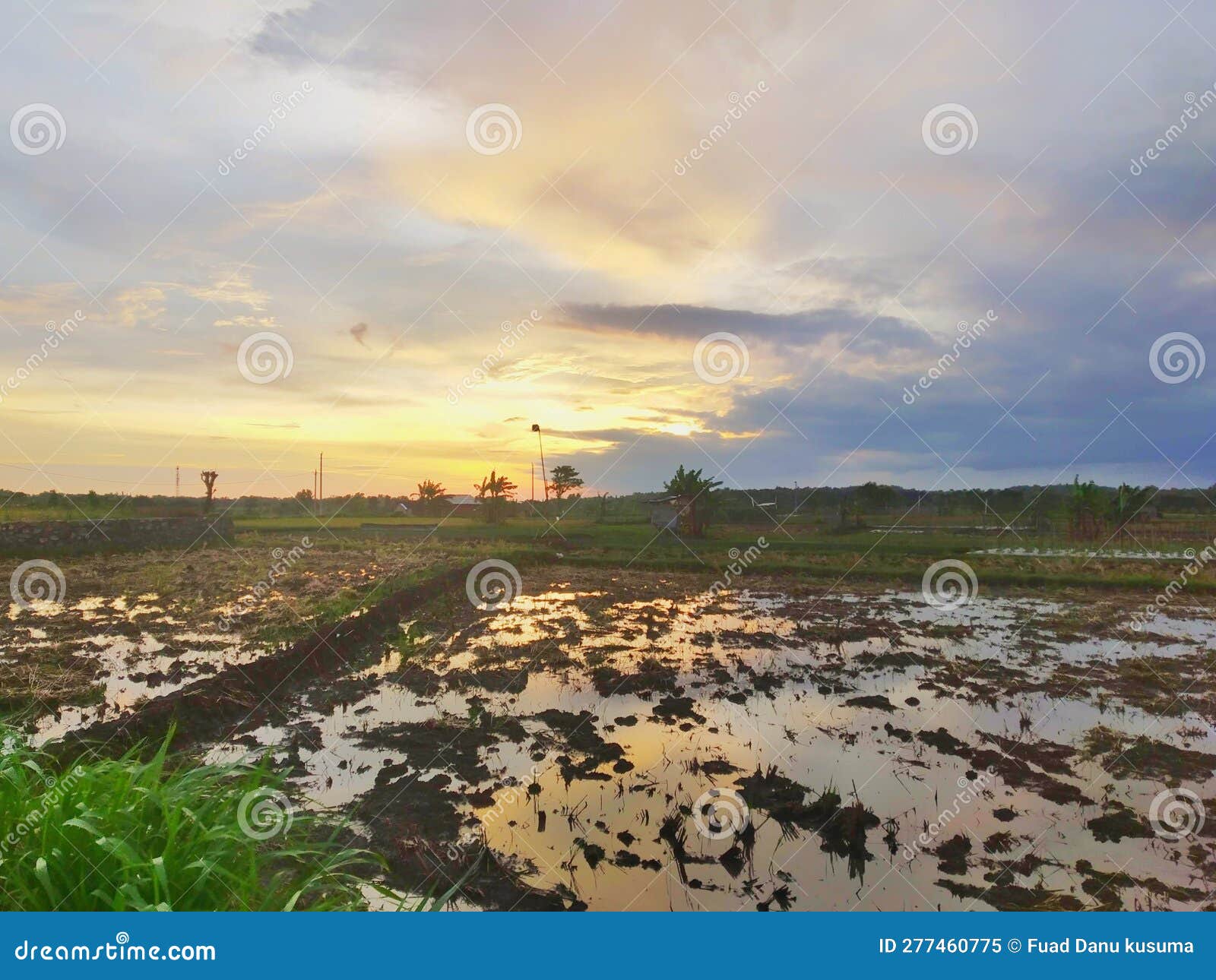 Sunset it& X27;s Time To Go Home To Rest Stock Image - Image of rest ...