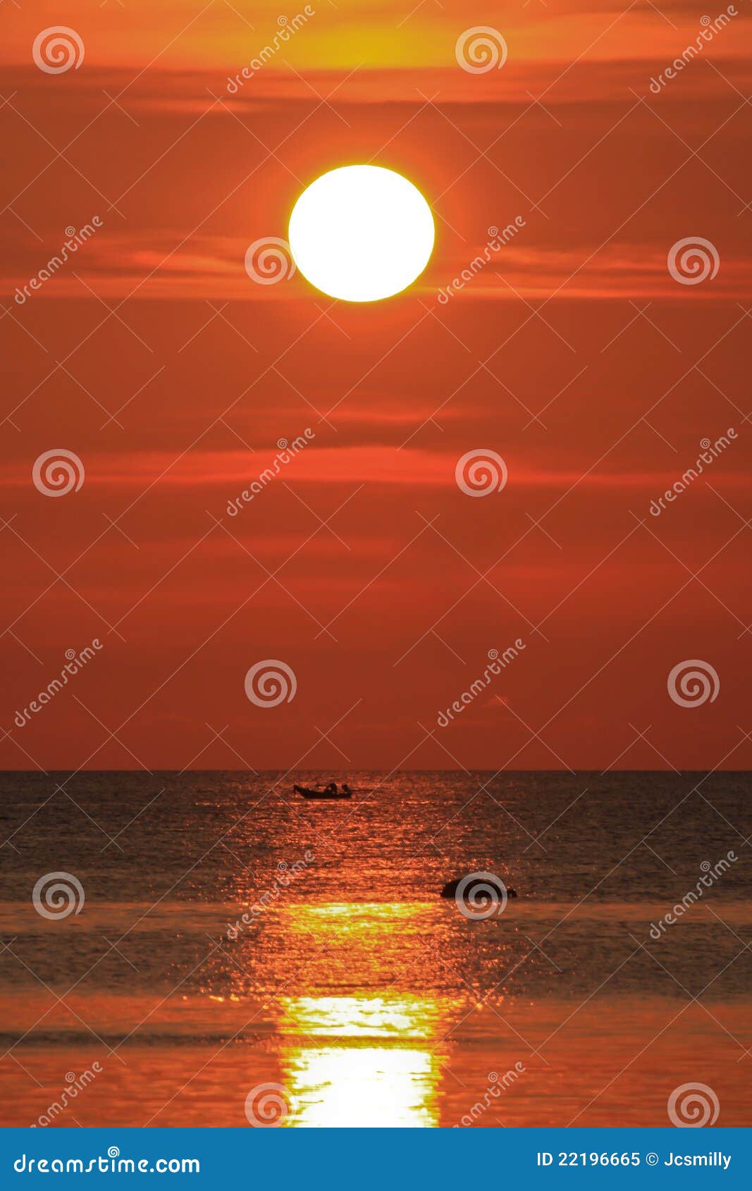 Sunset on Samui island stock image. Image of peaceful - 22196665
