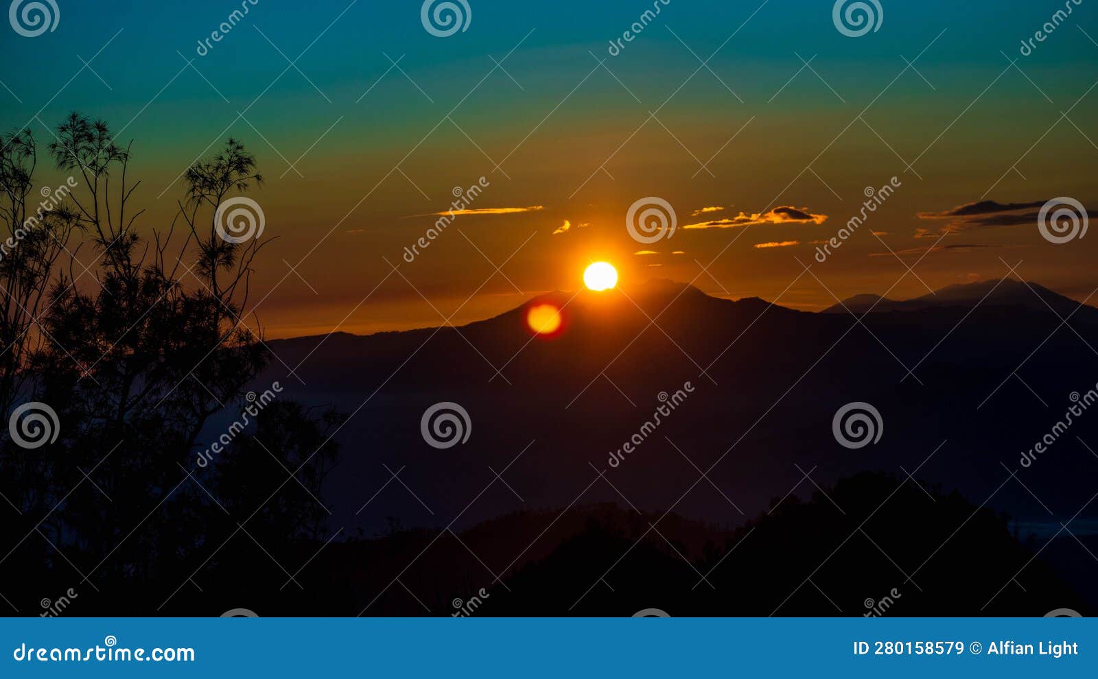 Sunset and sandikala stock image. Image of sunset, sandikala - 280158579