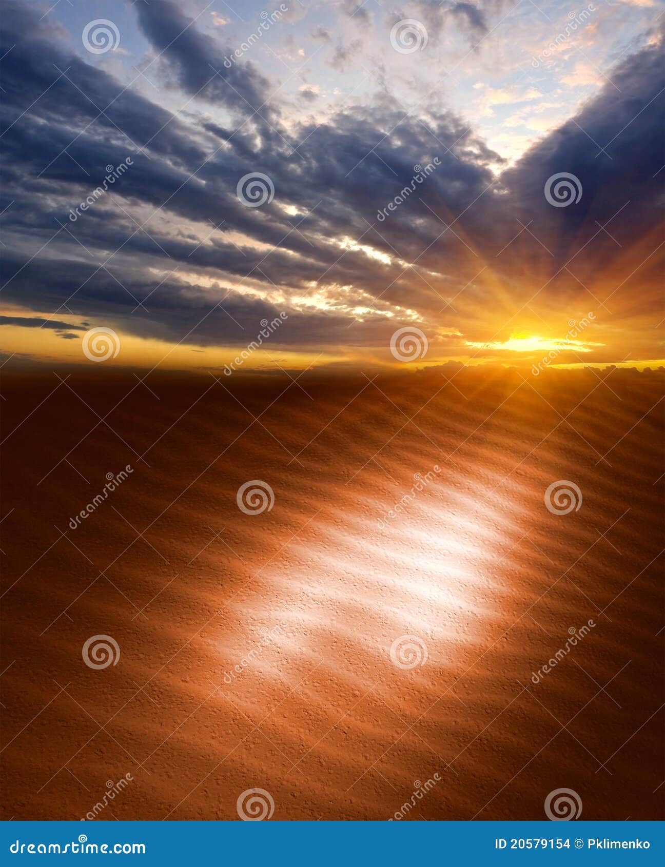 Sunset in sands stock photo. Image of beautiful, outdoor - 20579154