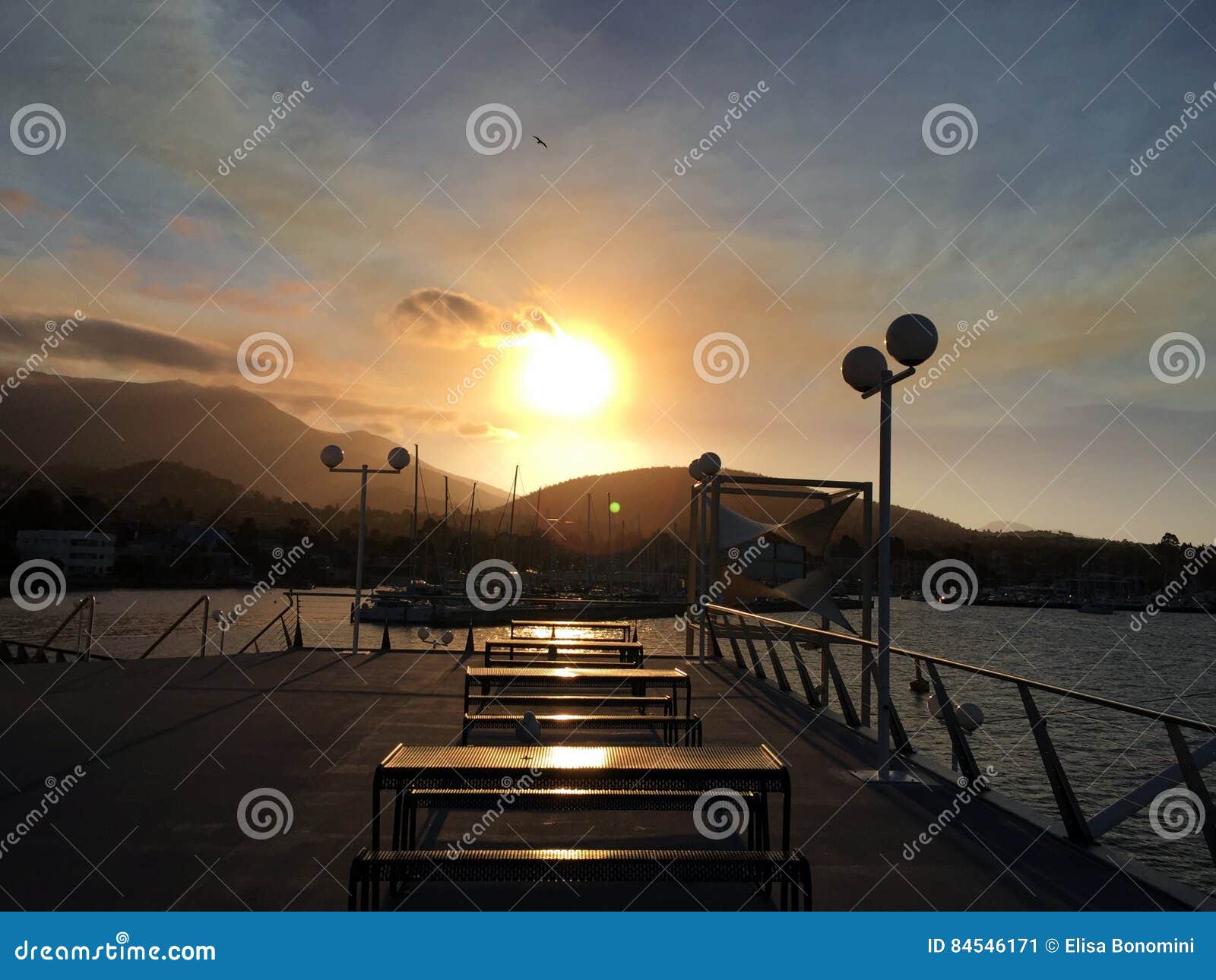 Sunset Sandy Bay Hobart Stock Photos - Free & Royalty-Free Stock Photos ...