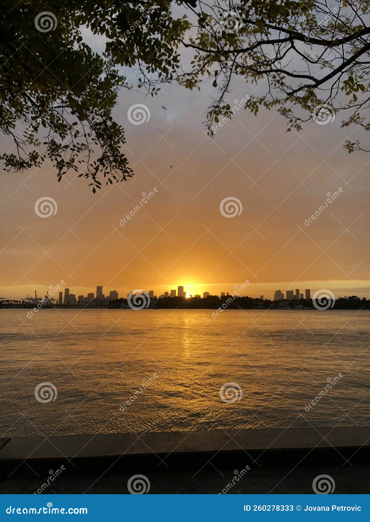 Sunset Sea Side stock image. Image of sunset ...