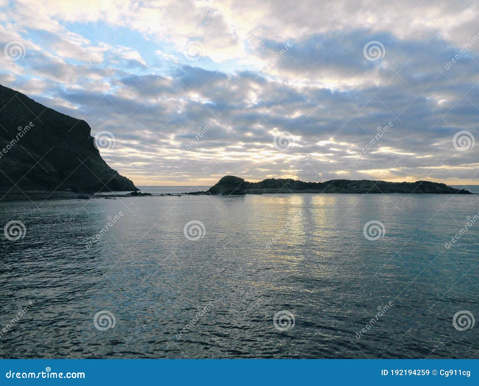 Sunset at Second Valley, South Australia. Stock Image - Image of ...