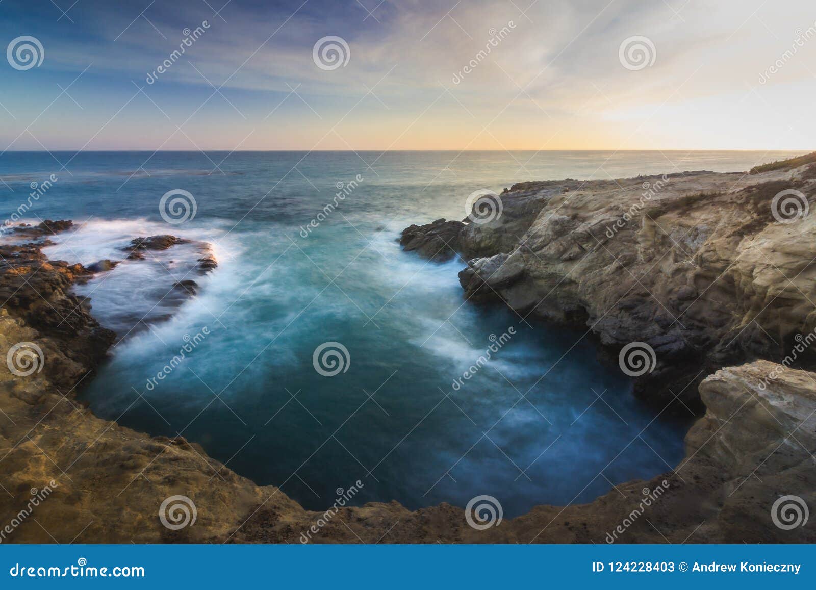 Sunset at Sequit Point stock image. Image of clouds - 124228403