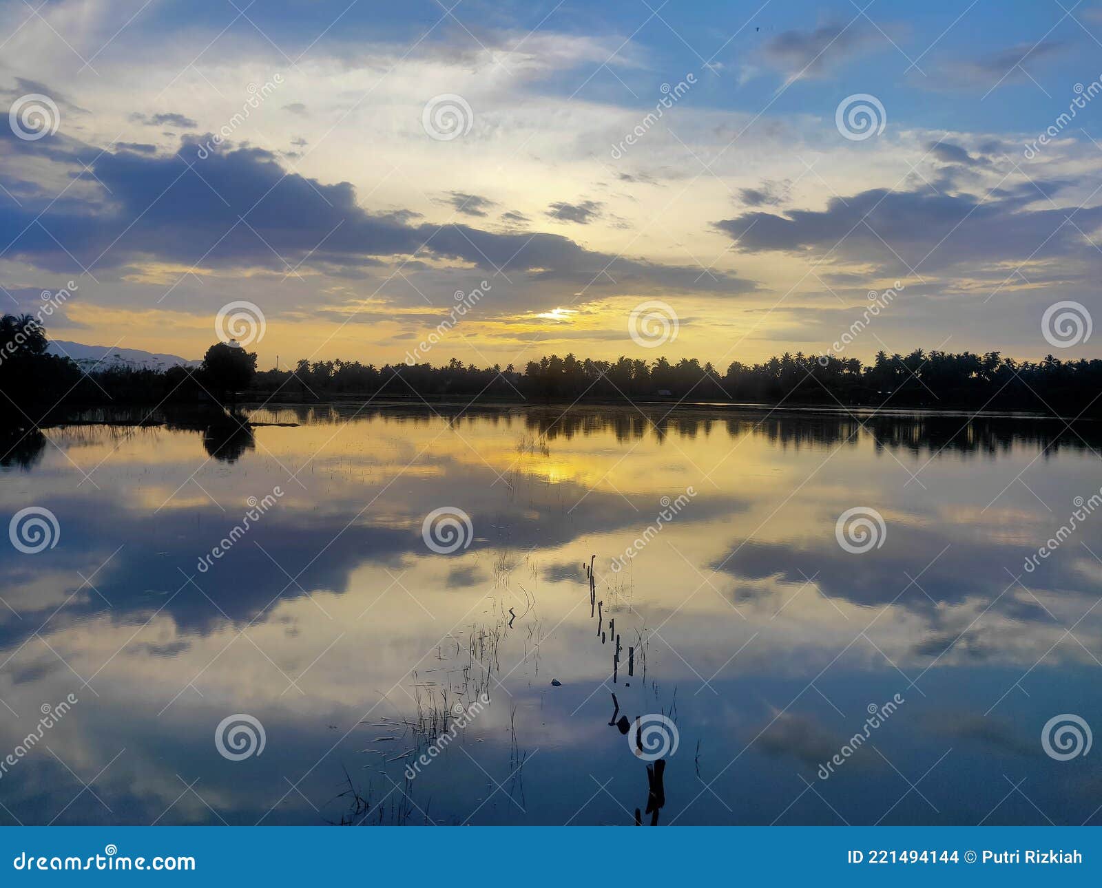 Sunset in the shadow stock photo. Image of sunset, dusk - 221494144
