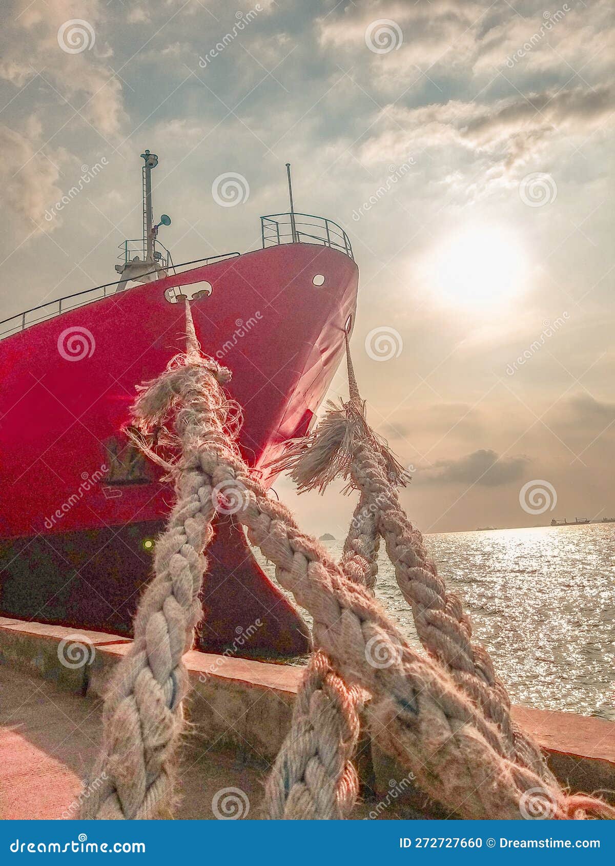 Ship Ropes And Compass Stock Photo | CartoonDealer.com #75837888