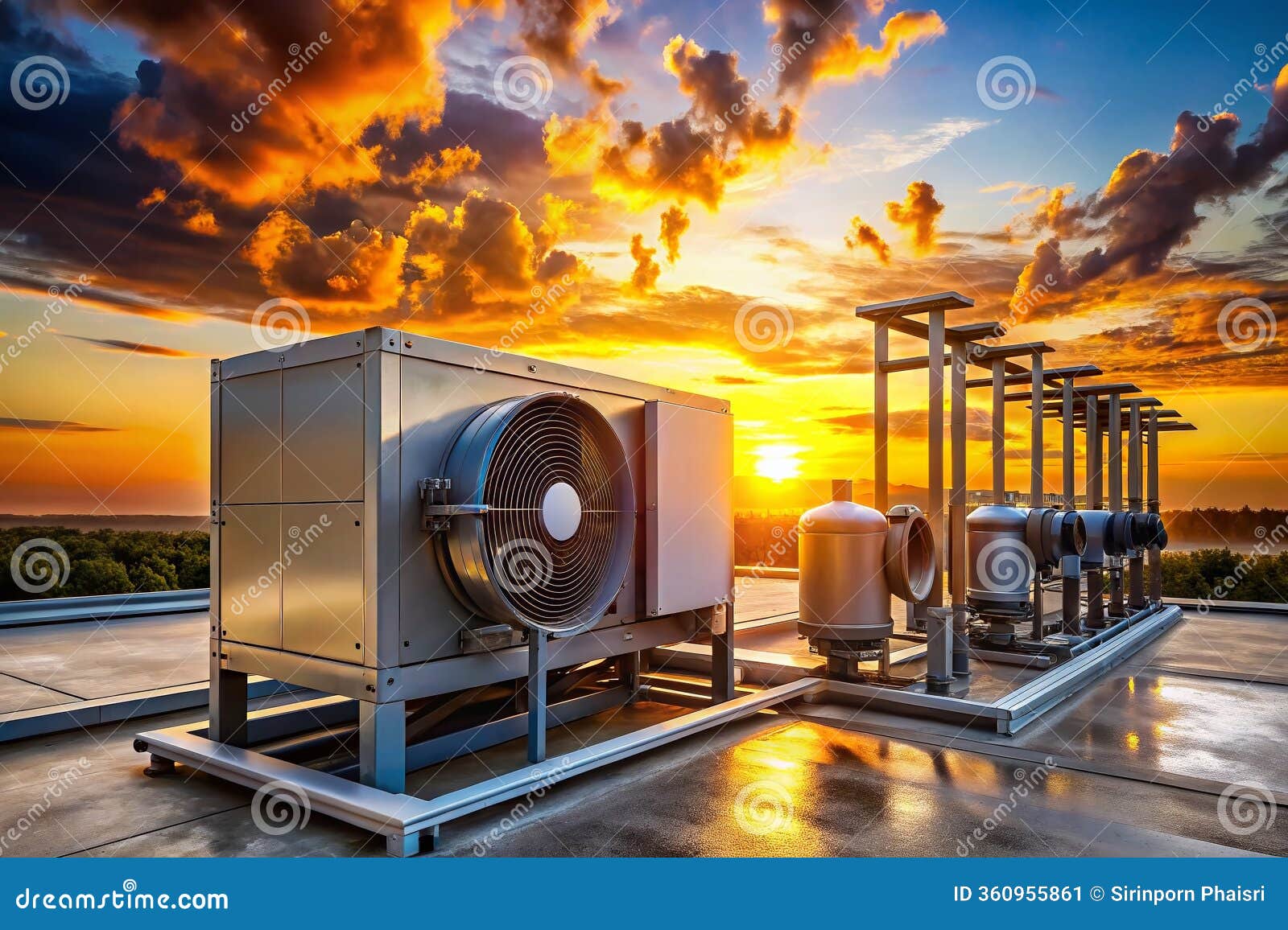 Refrigeration Cycle Cartoon Vector | CartoonDealer.com #42808207