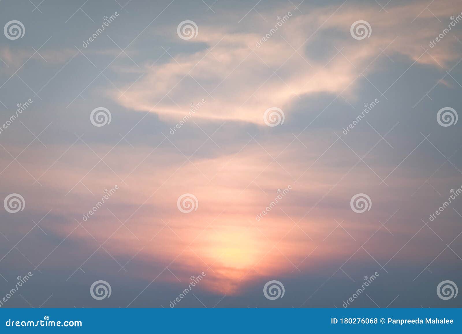 Sunset Sky for Background Texture Stock Photo - Image of background ...