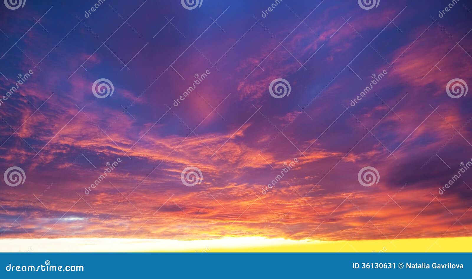 Sunset sky stock image. Image of outdoor, backgrounds - 36130631