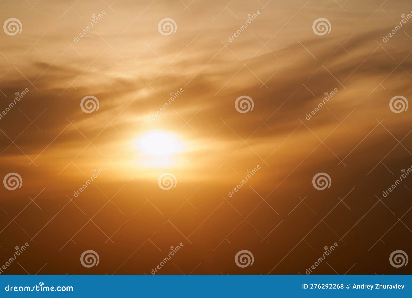 Sunset Sky with Red Light of the Setting Sun. Evening Clouds in the ...