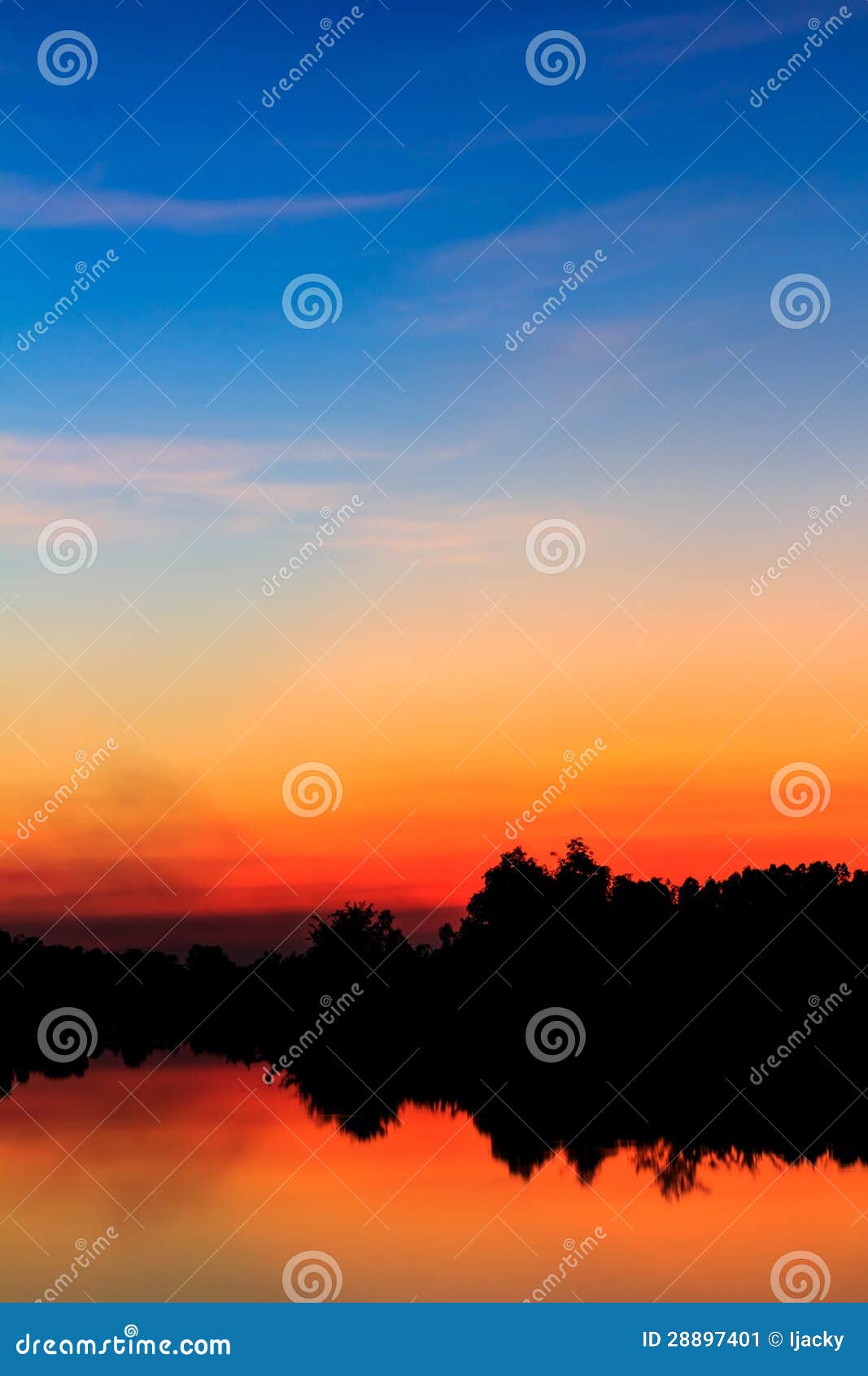 Sunset Sky Reflect in Marsh Stock Image - Image of pastel, environment ...